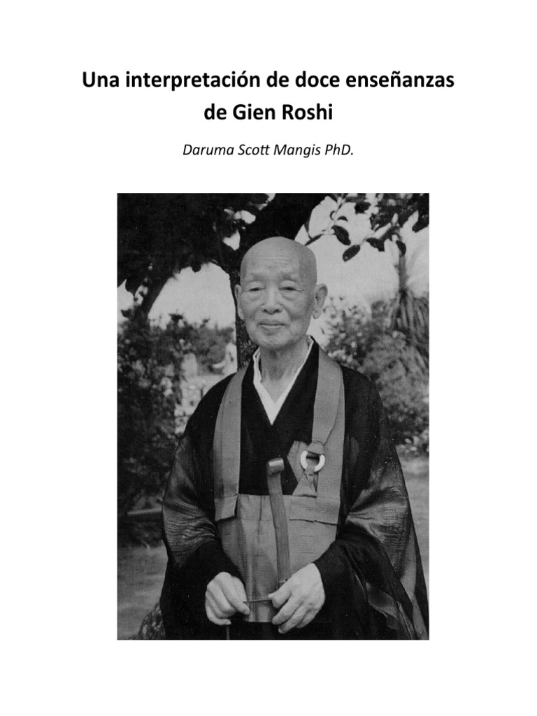 Doce Enseñanzas de Gien Roshi | PDF