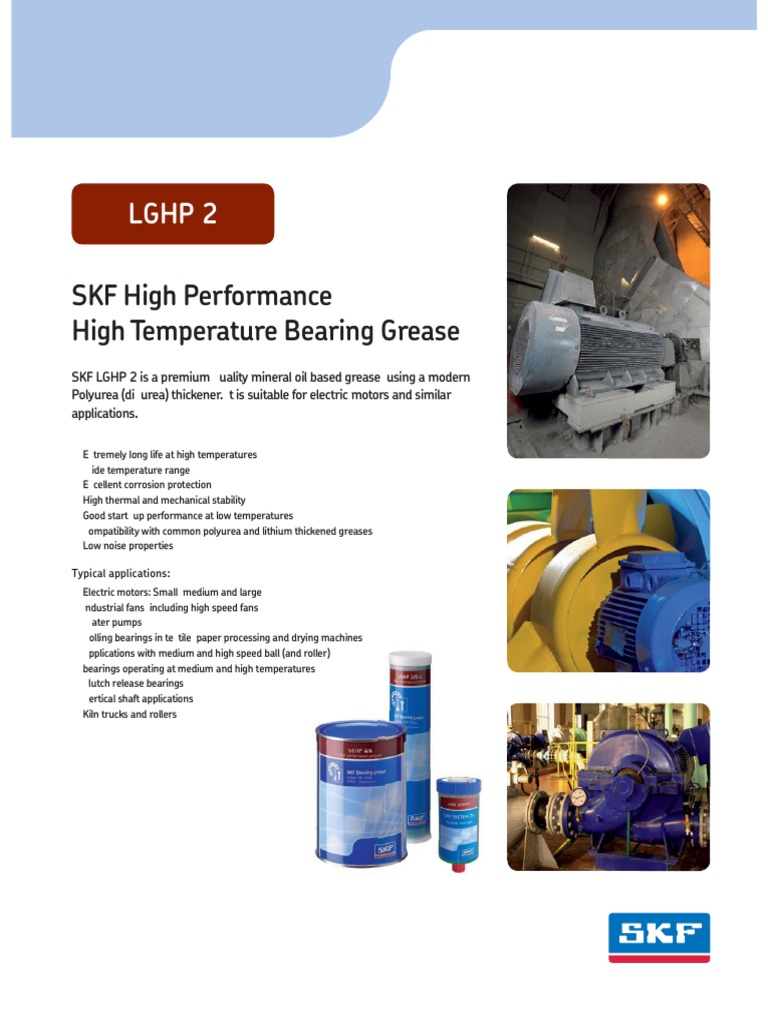 SKF LGHP2 - Data Sheet | PDF