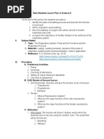 A Detailed Lesson Plan in Science 9 | PDF | Photosynthesis | Leaf