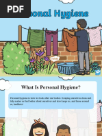 Personal Hygiene: A Lesson Plan | PDF | Hygiene | Oral Hygiene