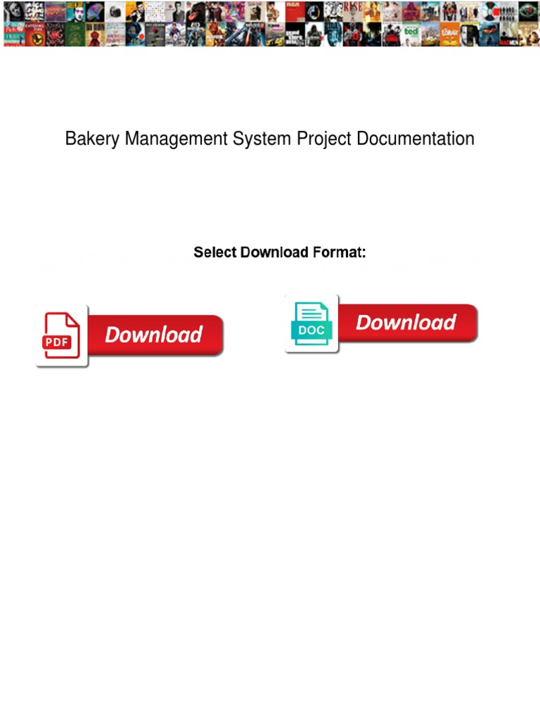 Bakery Management System Project Documentation | PDF | Point Of Sale ...