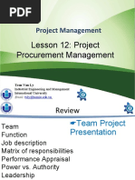 Project Procurement Management Guide | PDF | Procurement | Project ...