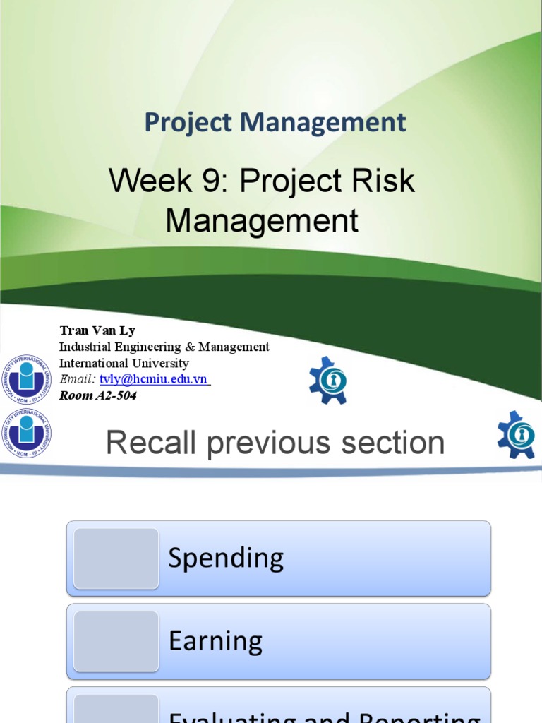 Project Risk Management Overview | PDF | Risk | Risk Management