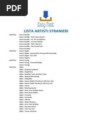 I 100 Migliori Artisti Country Maschili