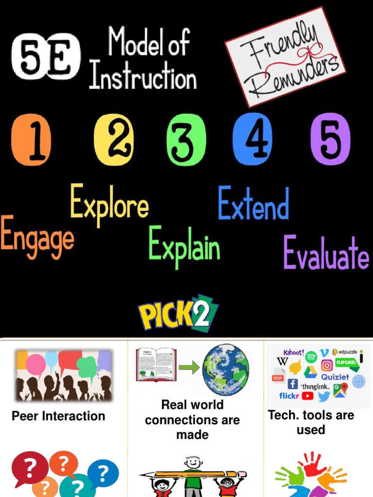 5E Instructional Model | PDF | Learning | Constructivism (Philosophy Of ...