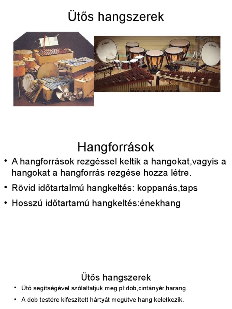 Ütős Hanszerek | PDF