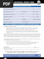Civilian Marksmanship Program Universal Order Form | PDF | National ...