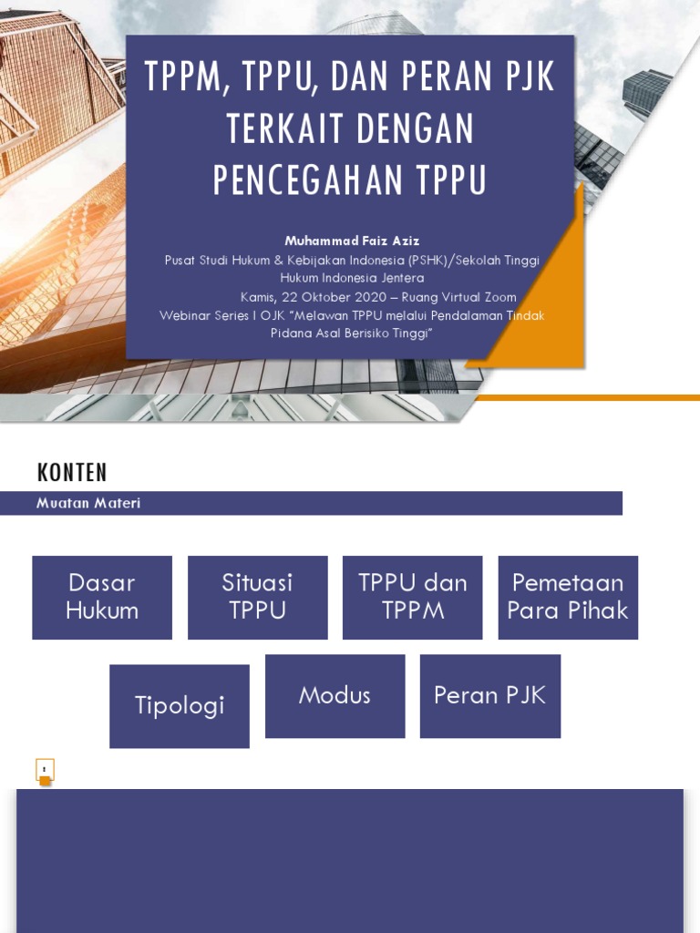 Risiko TPPU TPPT TPA Pasar Modal | PDF