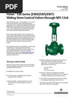 Product Bulletin Fisher Large Ed Ewd Et Ewt Valves Nps 12 Through 30 en ...