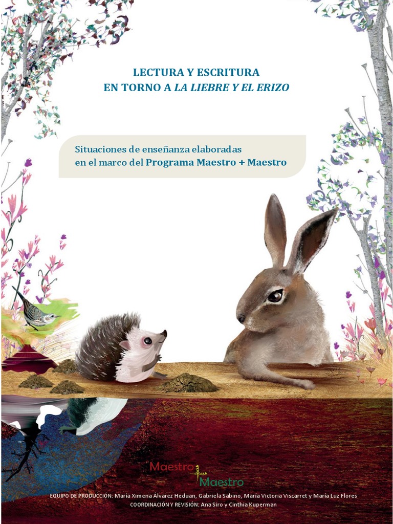 Lectura y escritura: Liebre y erizo | PDF | Cuentos | Fábula