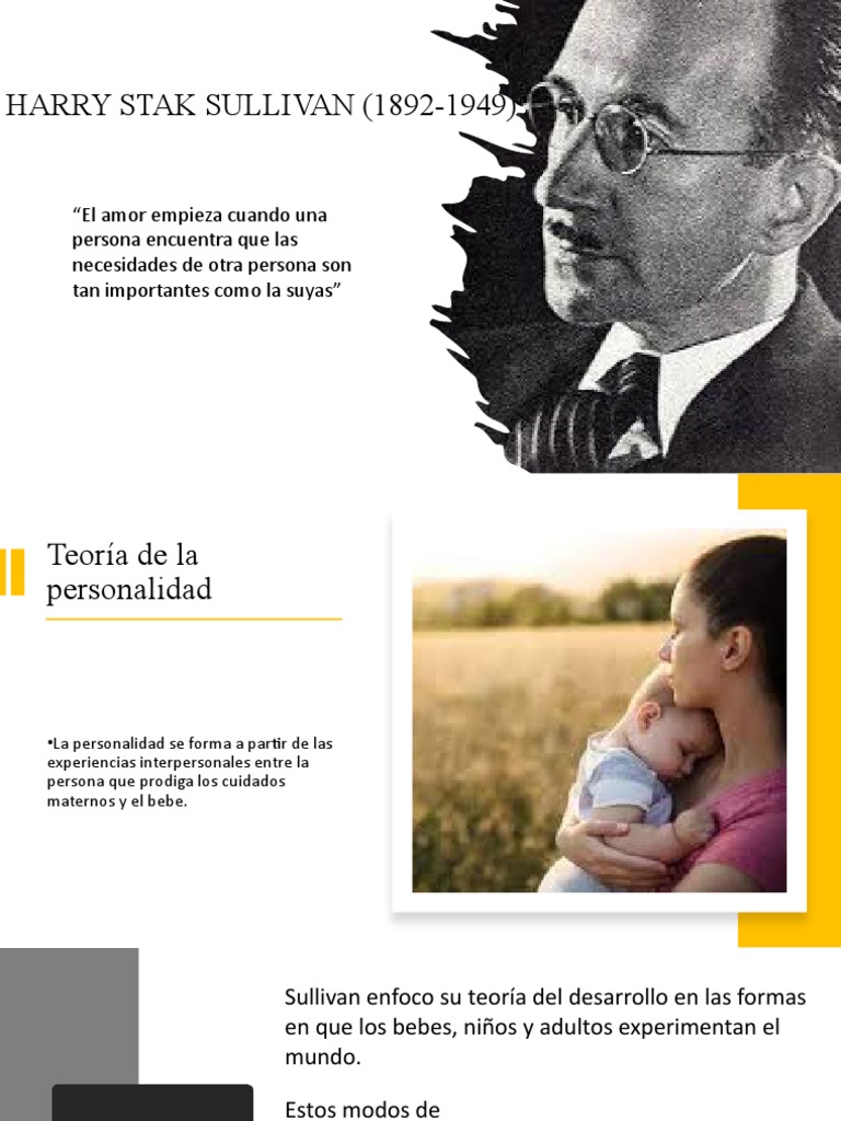 Harry Stack Sullivan | PDF