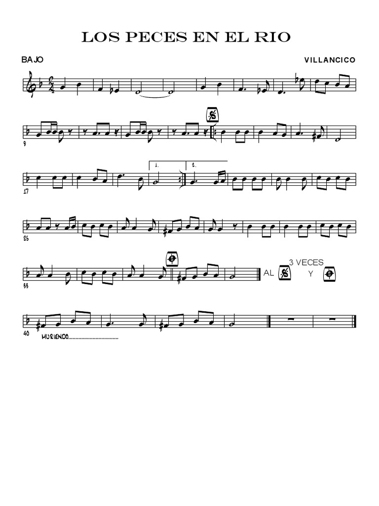 Los Peces en El Rio | PDF