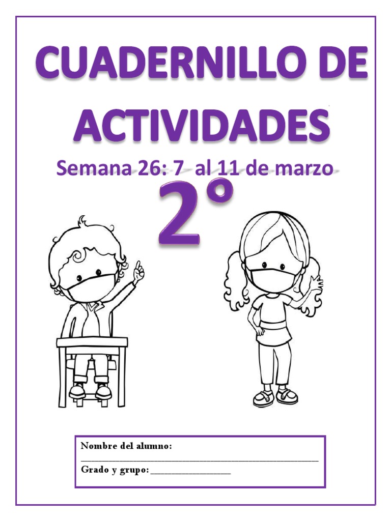 2° S26 Cuadernillo de Actividades | PDF