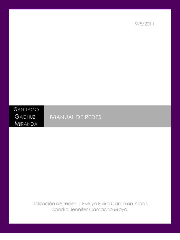 Manual de Redes 3 | PDF | Dirección IP | Topología de la red