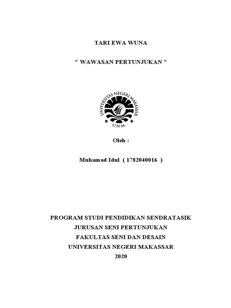 Tari Ewa Wuna | PDF