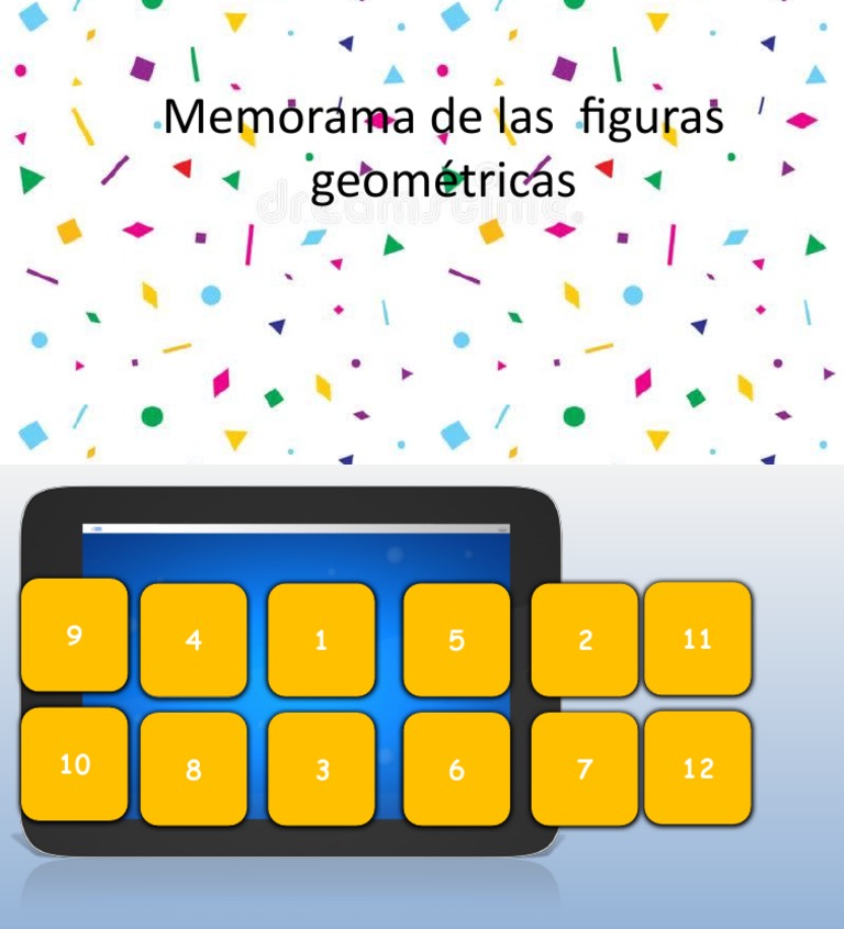 Memorama Figuras Geometricas | PDF
