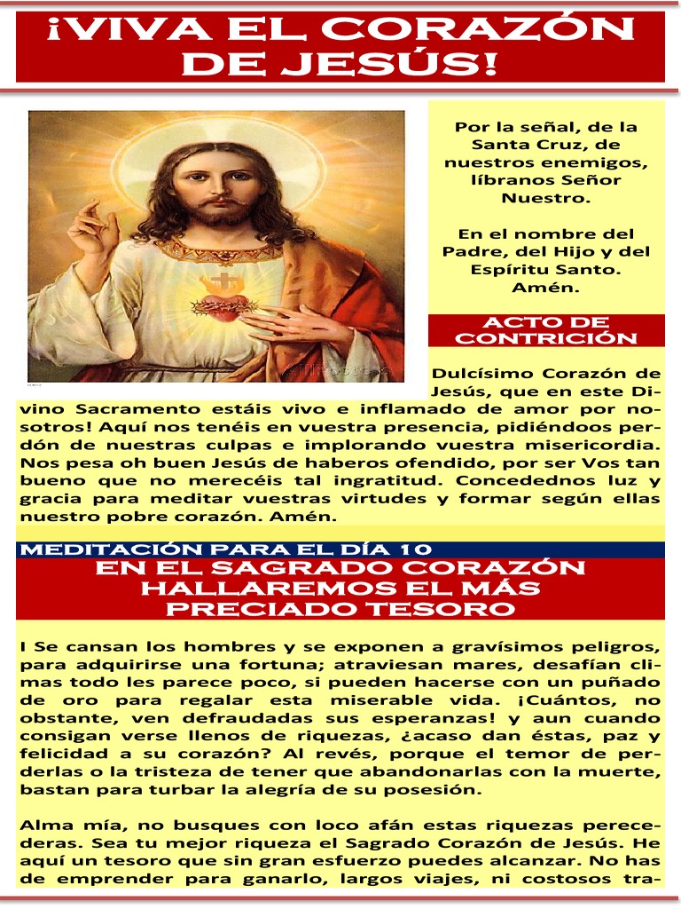 Día 10. Jesús El Más Preciado Tesoro | PDF | orador del Señor