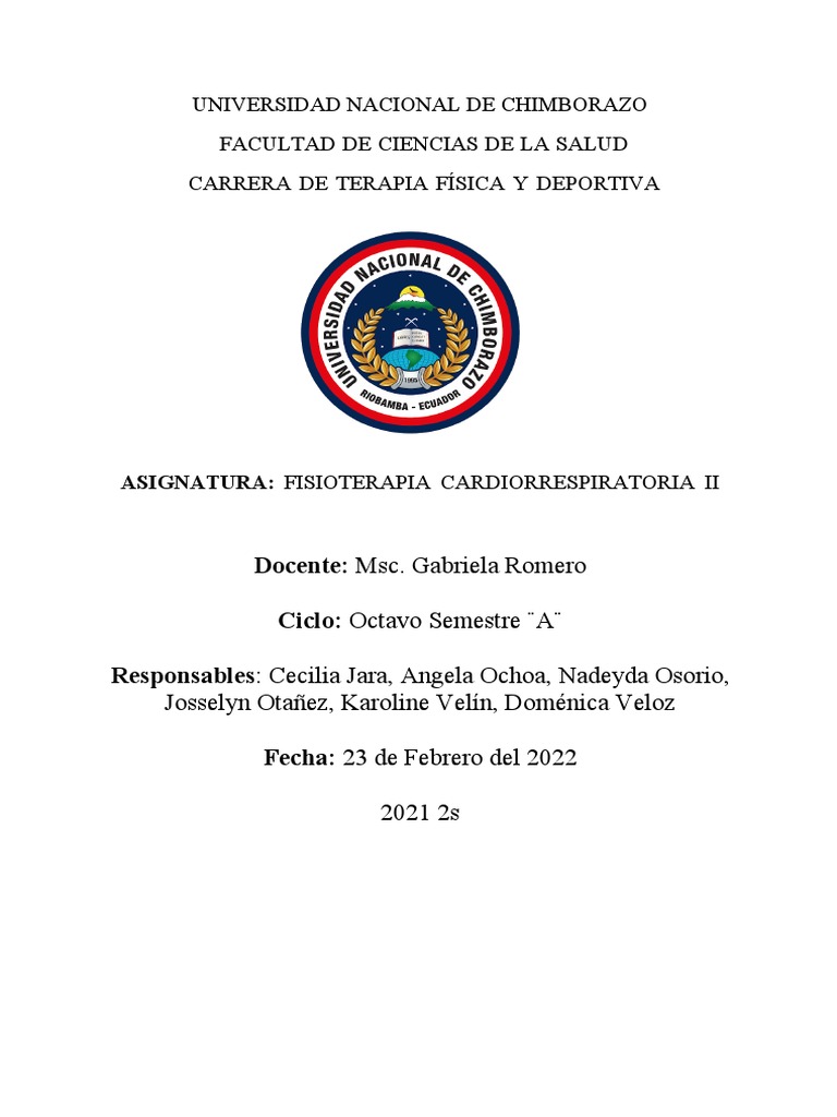 Drenaje Autogeno | PDF | Sistema respiratorio | Pulmón