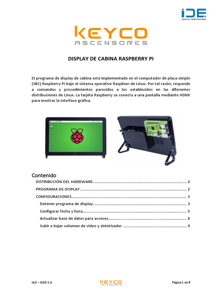 Pantalla LCD Con Raspberry Pi - Configuraciones-1 | Descargar gratis PDF | Raspberry Pi ...