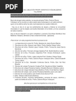 Programa de Despedida para Maestra Que Se Jubila | PDF