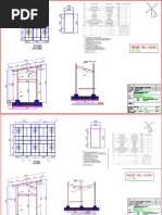 Fixed Solar Mounting Structure Drawing | PDF | Equipment