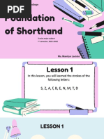 Stenography Basics for Students | PDF | Shorthand | Phonetics