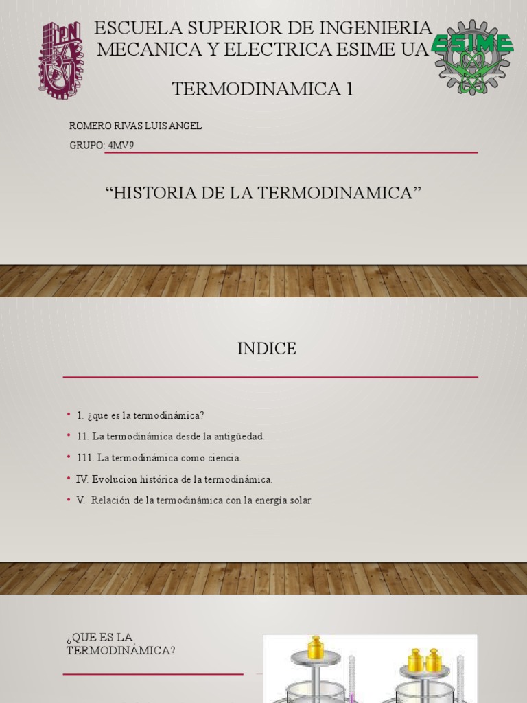Principios Basicos de La Termodinamica | PDF | Termodinámica | Calor