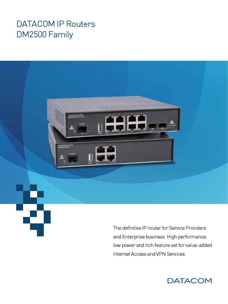 Roteadores 2500 Datacom | PDF | Router (Computing) | Computer Network