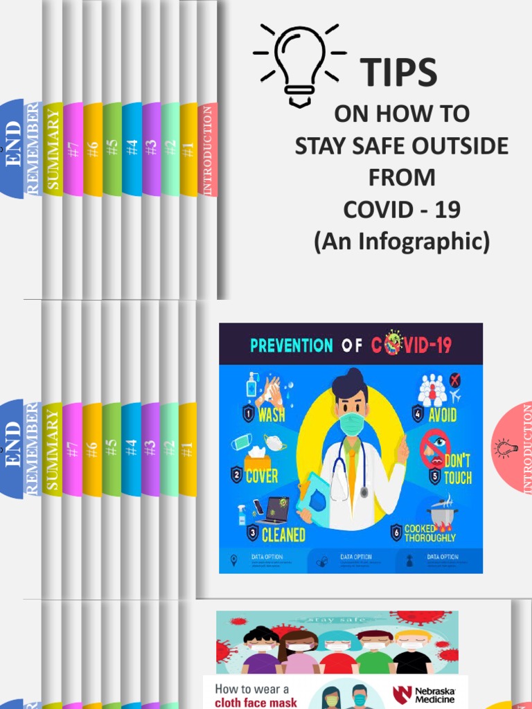 On How To Stay Safe Outside From Covid - 19 (An Infographic) | PDF ...