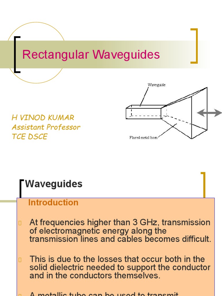 Rectangular Waveguuides | Download Free PDF | Waveguide | Microwave