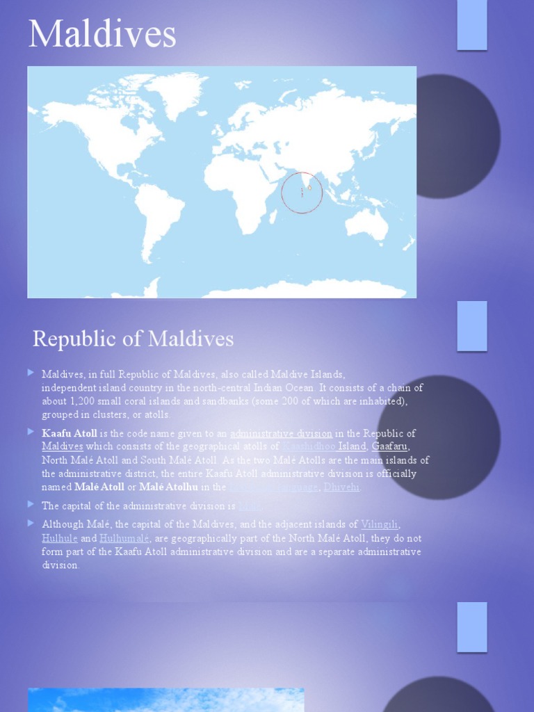 Maldives Atolls | PDF | Coastal And Oceanic Landforms | Reef