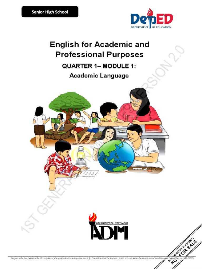 EAPP Module 1 | PDF | Essays | Argument