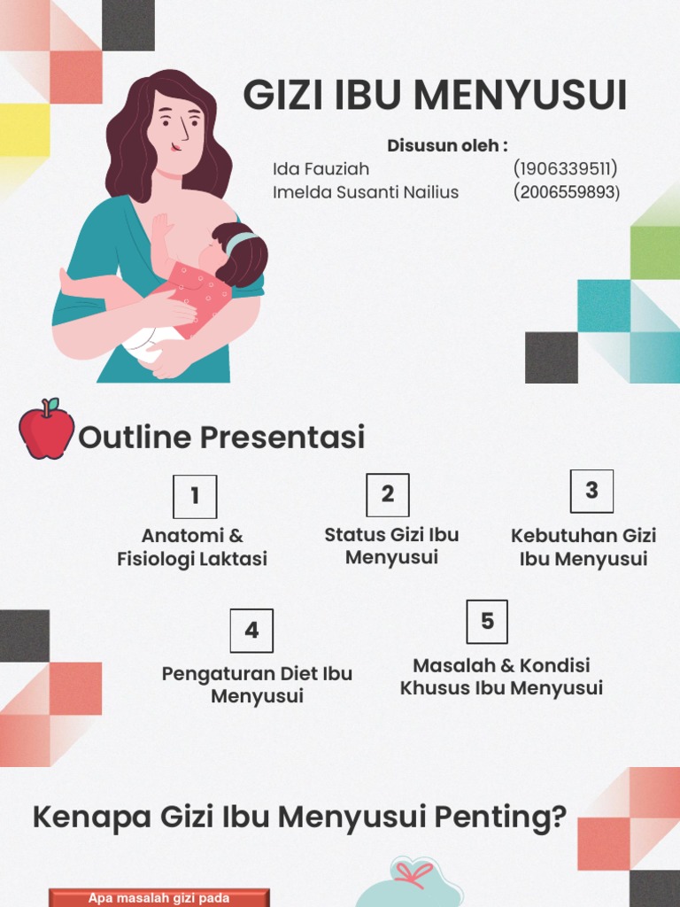 Kelompok 2 - Gizi Ibu Menyusui | PDF