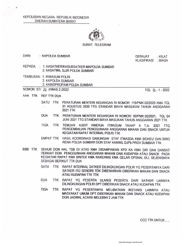 Perkap Nomor 1 Tahun 2019 TTG Sisjemen Opsnal - 7. Lampiran IV Standar ...