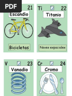 Tarjetas de Elementos de La Tabla Periodica | PDF | Elementos químicos ...