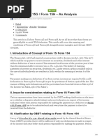PNB Circular: Form 15G & 15H Guidelines | PDF | Income Tax | Taxes