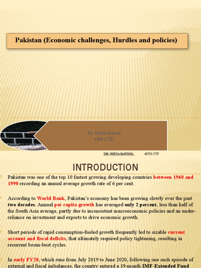 Economy of Pakistan | PDF | Economic Growth | Macroeconomics