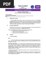 Principles of Mktg-Q4-Module-2 | PDF | Pricing | Prices