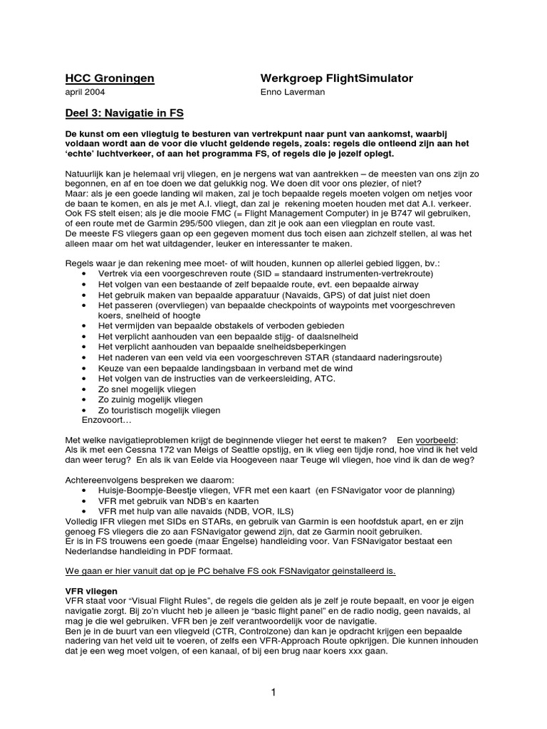 Vliegcursus Dl3 Pdf