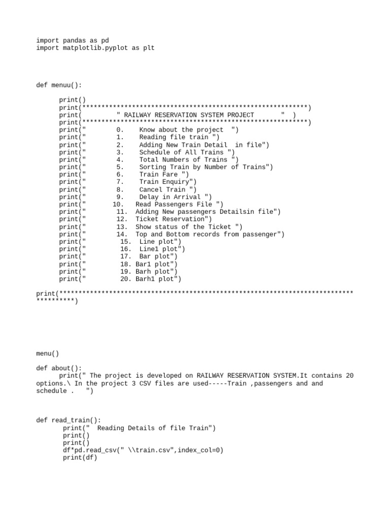 Term 2 Project | Download Free PDF | Transport | Rail Transport