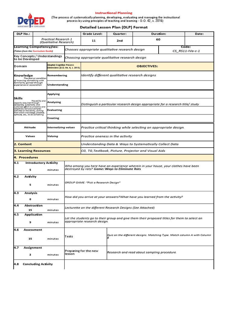 detailed-lesson-plan-dlp-format-learning-competency-ies-code-60