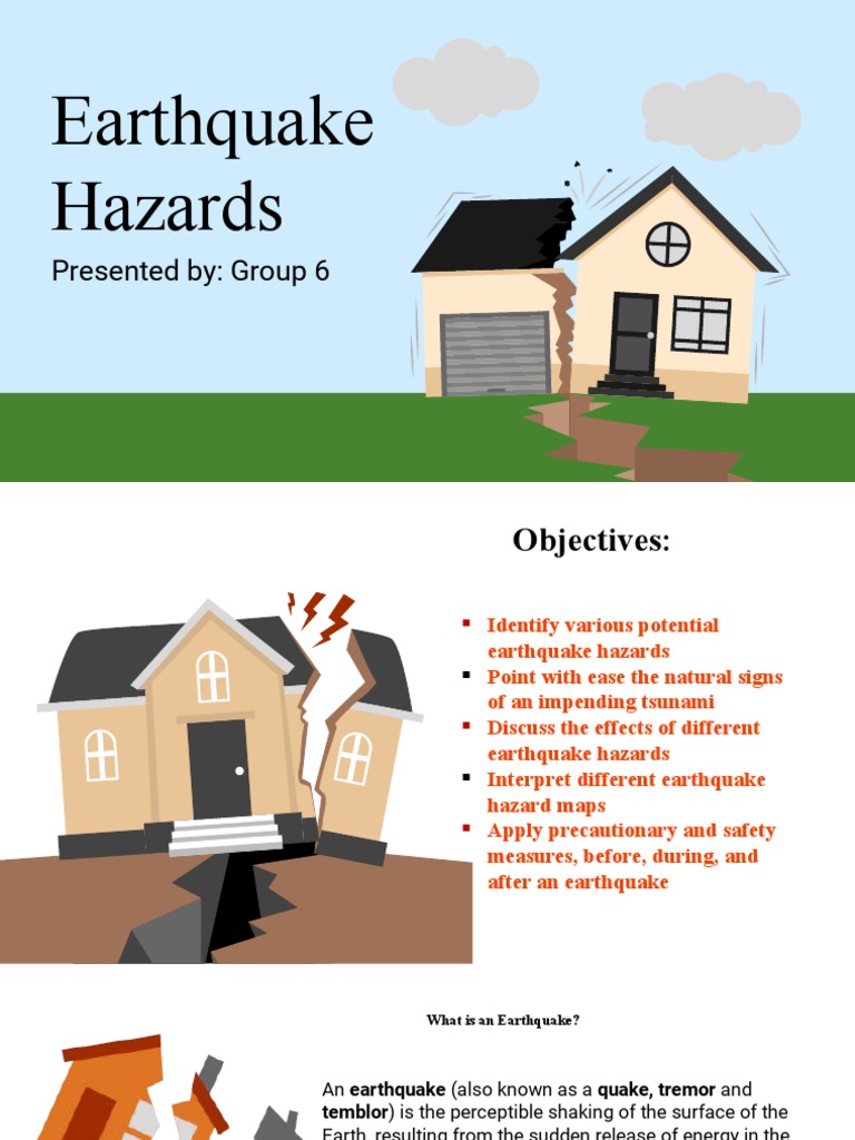 DRRR Earthquake Hazards 2 | PDF | Tsunami | Earthquakes