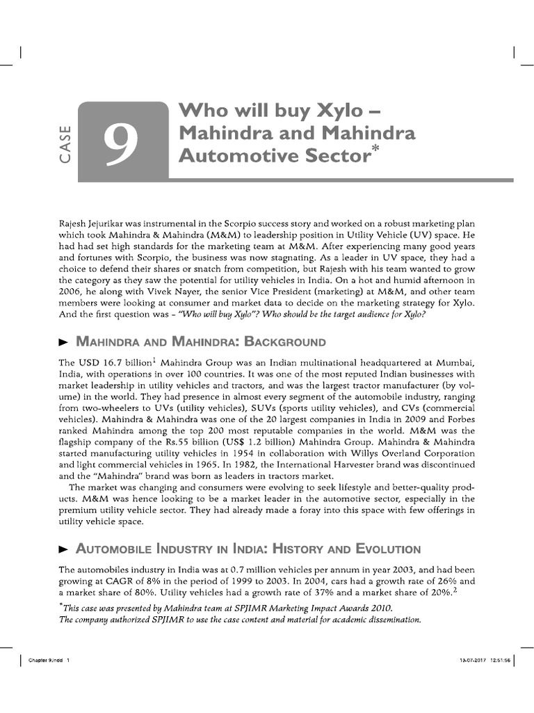 Xylo Case | PDF