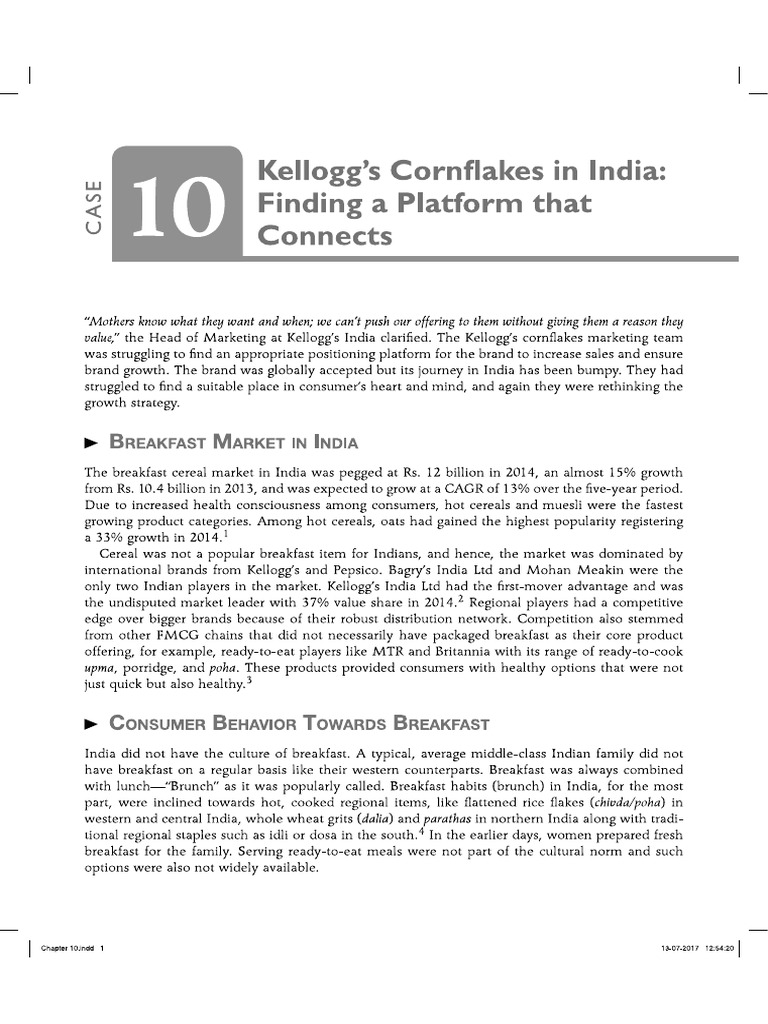 Kellogg's Case | PDF