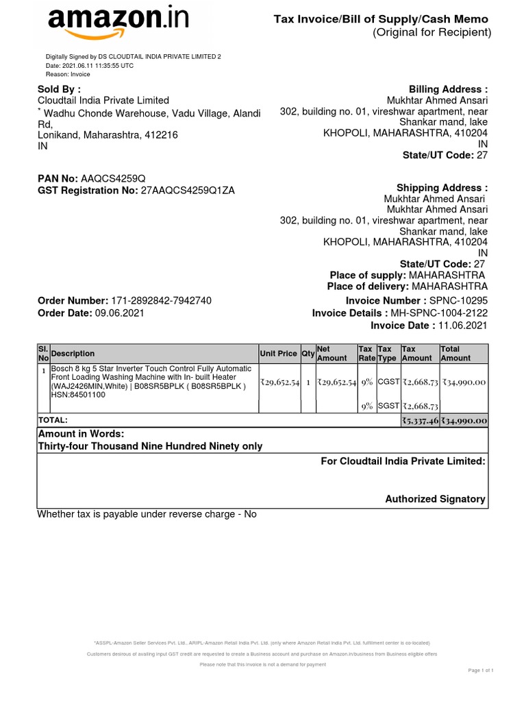 Invoice | PDF | Invoice | Trade