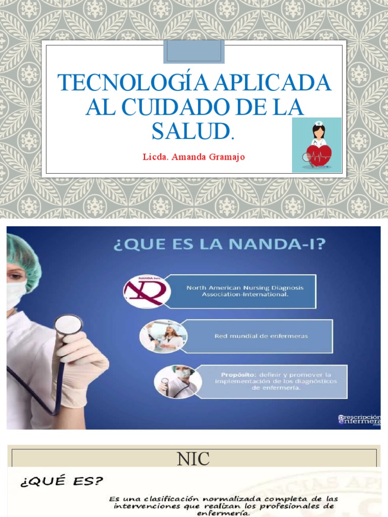 Tecnología Aplicada Al Cuidado de La Salud | PDF | Cuidado de la salud ...