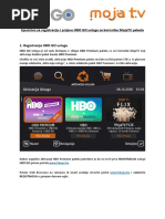 MAXtv - To - Go - Pitanja - I - Odgovori Final Edit | PDF