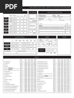 5.5e Sheet | PDF | Gary Gygax Games | Dungeons & Dragons