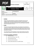 Work Procedure For The Concrete Pouring of Remaining Operating Deck Slab | PDF | Concrete ...