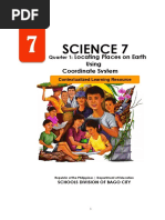 Science 7 Quarter 4 Module 1 | PDF | Latitude | Equator